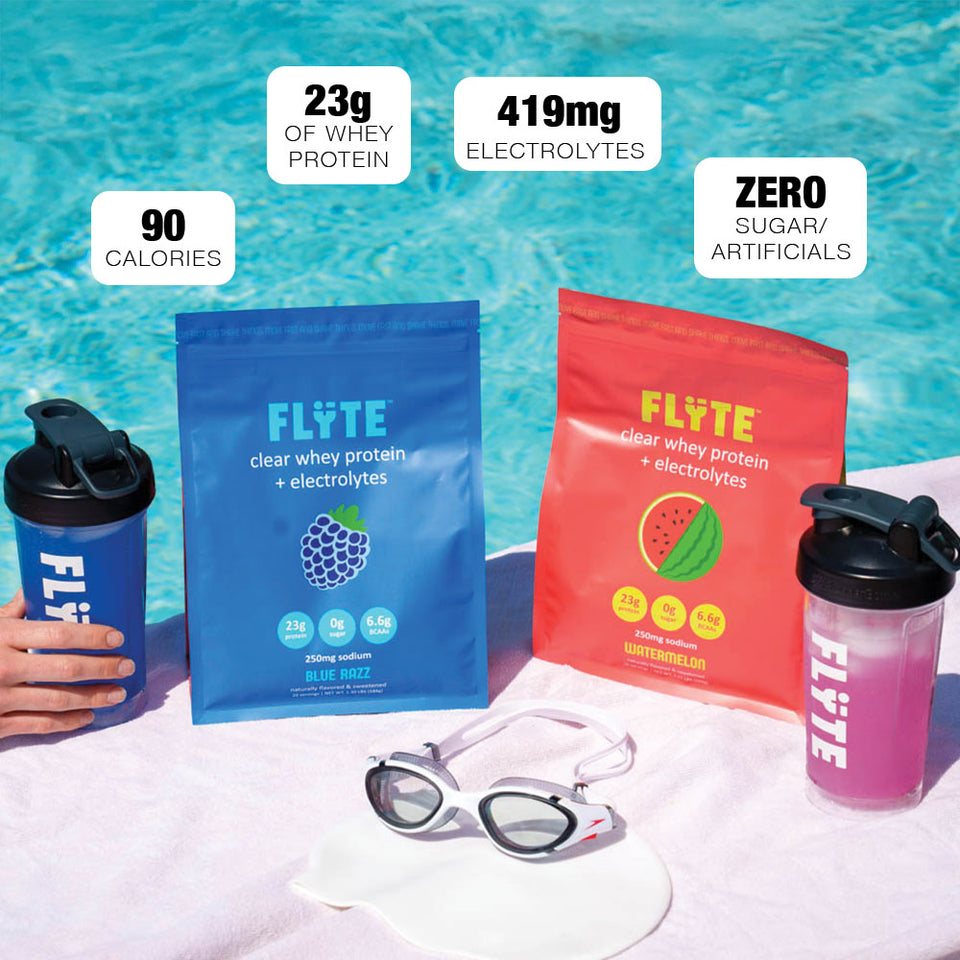 Clear Protein + Electrolyte Drink – FLYTE Protein